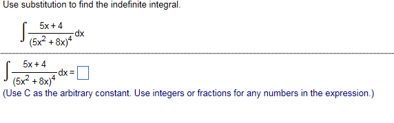 Solved Use substitution to find the indefinite integral. | Chegg.com