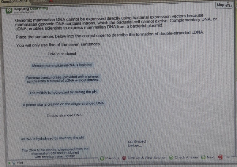 Solved ng Mapd Chromosomes contain genes, regulatory | Chegg.com