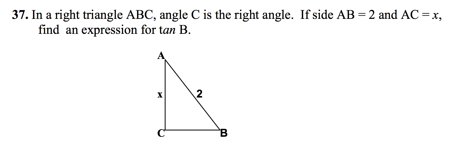 Solved In a right triangle ABC, angle C is the right angle. | Chegg.com