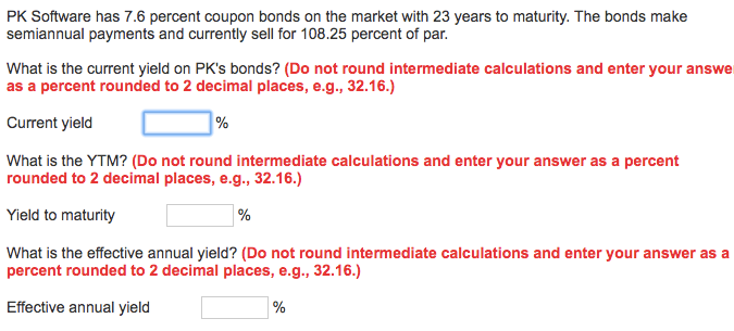Solved PK Software has 7.6 percent coupon bonds on the | Chegg.com