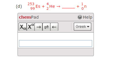 Solved Many elements have been synthesized by bombarding | Chegg.com