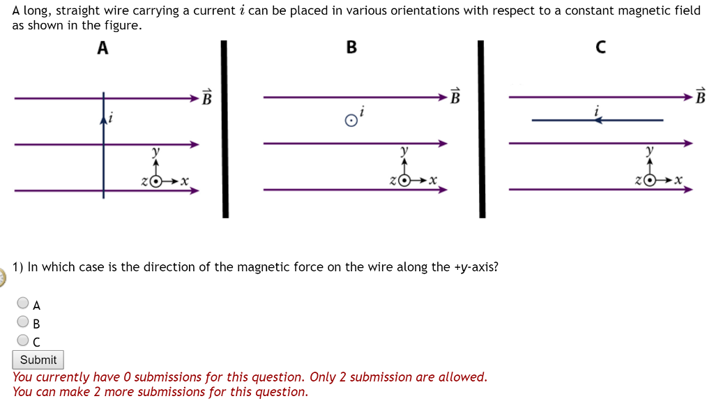 Solved A long, straight wire carrying a currenti can be | Chegg.com