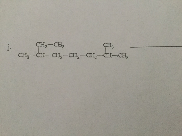 Solved CH2- CH3 CH3- CH-CH2-CH2- CH2-CH-CH3 | Chegg.com