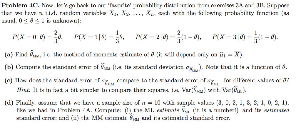 Solved Problem 4C. Now, let's go back to our 'favorite' | Chegg.com