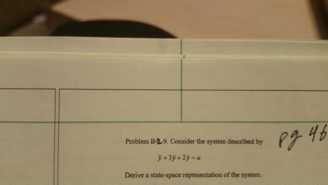 Solved Problem B-2-9. Consider the system described by | Chegg.com Solved Problem B-2-9. Consider the system described by | Chegg.com