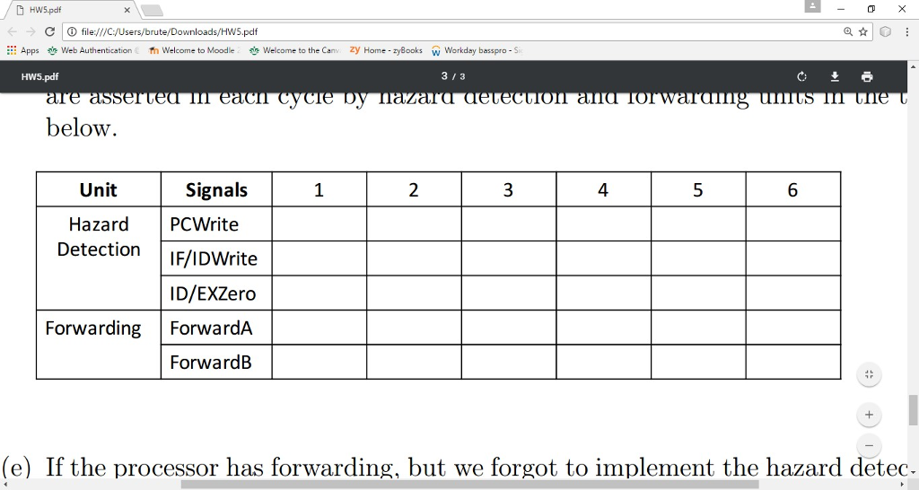 4. Given the following sequence of instructions in a | Chegg.com