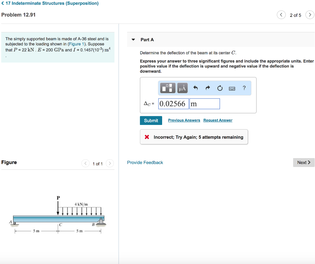 Solved 17 indeterminate Structures (Superposition) Problem | Chegg.com