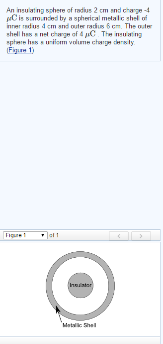 Solved What is the area charge density for the inner surface | Chegg.com