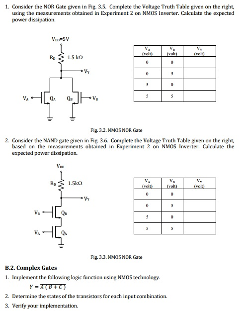 Nor Gate Truth Table