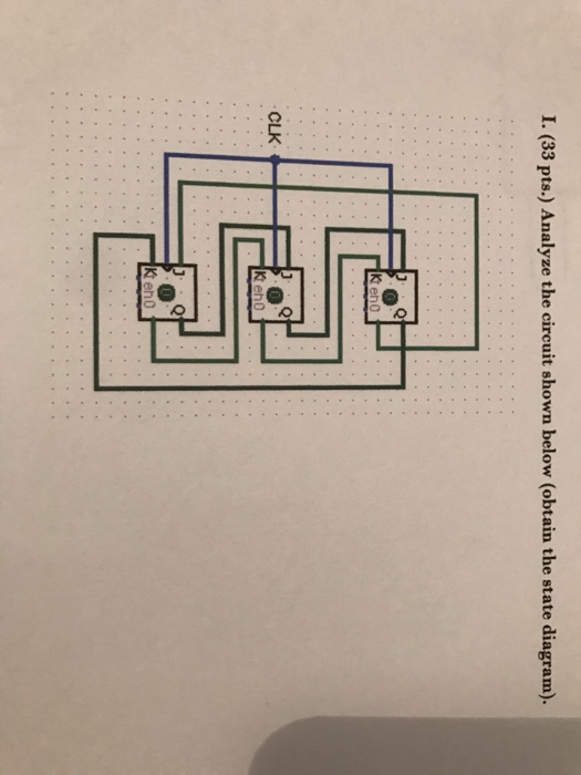 Solved Analyze the circuit shown below (obtain the state | Chegg.com