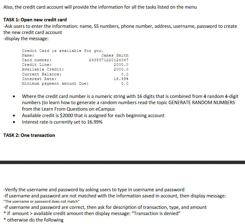 Please Write The Code In Java And The Output Is 