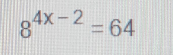 Solved 84x-2 64 | Chegg.com