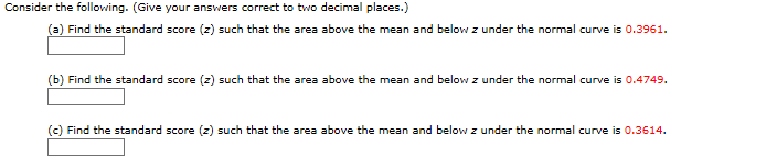 Solved Consider the following. (Give your answers correct to | Chegg.com