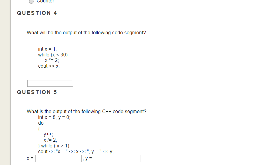 Solved The while loop is a poattest loop. A loop that never | Chegg.com