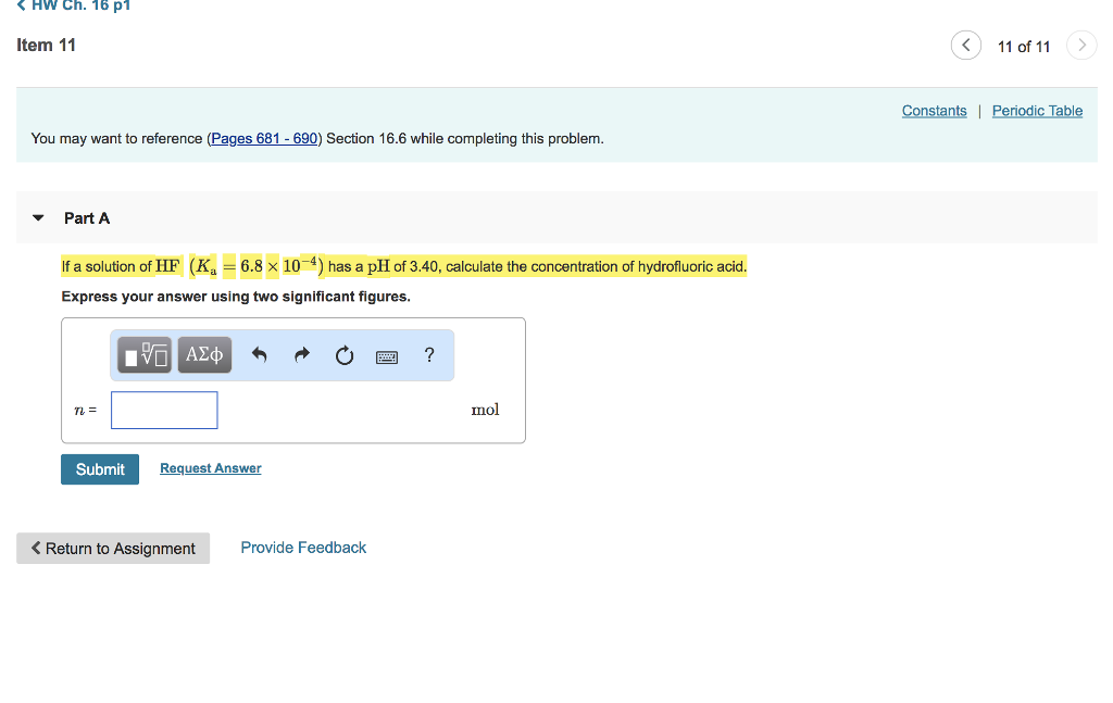 Solved Item 11 11 of 11 > Constants | Periodic Table You may | Chegg.com