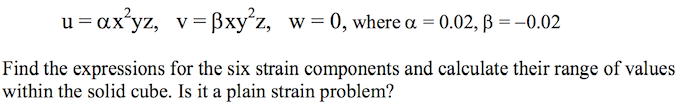 Solved Consider a unit cube of a solid occupying the region | Chegg.com