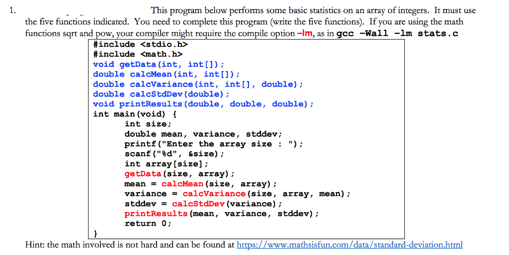 Solved I need help with this code, for some reason, what I | Chegg.com