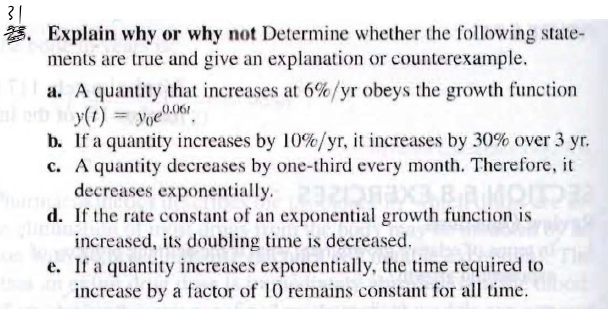 Solved Explain why or why not Determine whether the | Chegg.com