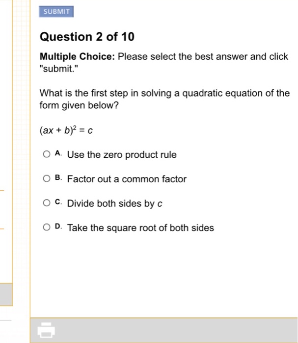 Solved Multiple Choice: Please select the best answer and | Chegg.com