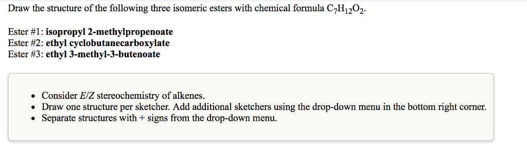 Solved Draw the structure of the following three isomeric | Chegg.com
