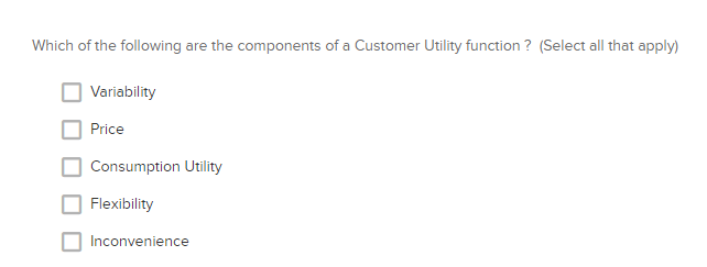 Solved Which of the following are the components of a | Chegg.com