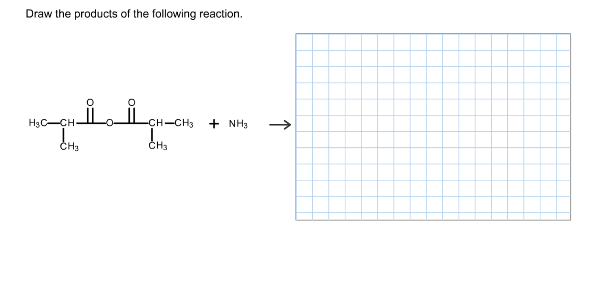 Solved Draw the products of the following reaction: | Chegg.com