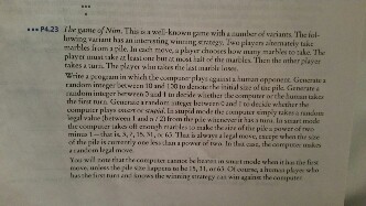 Solved The game of Nim. This is a well-known game with a | Chegg.com