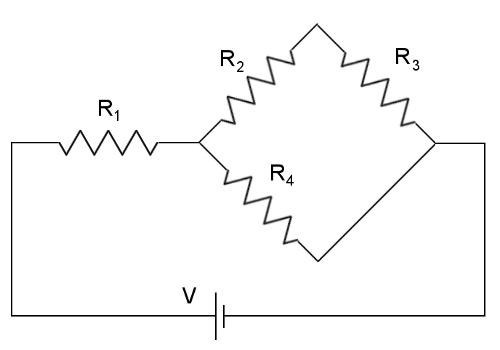 Solved Four resistors are connected to the battery as shown | Chegg.com Solved Four resistors are connected to the battery as shown | Chegg.com