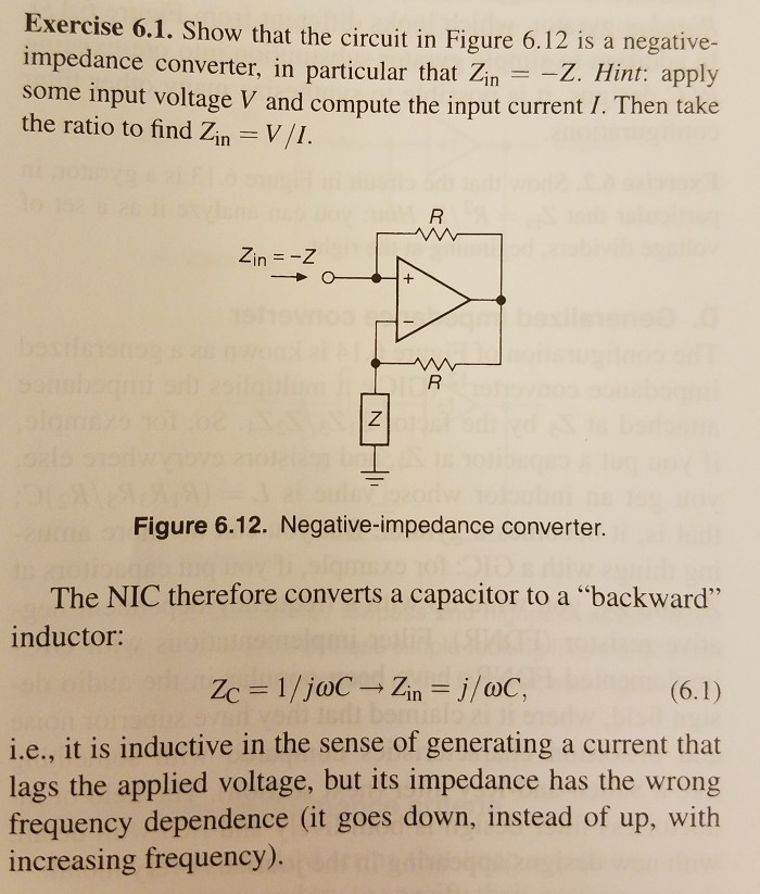 Solved Exercise 6.1. Show that the circuit in Figure 6.12 is | Chegg.com