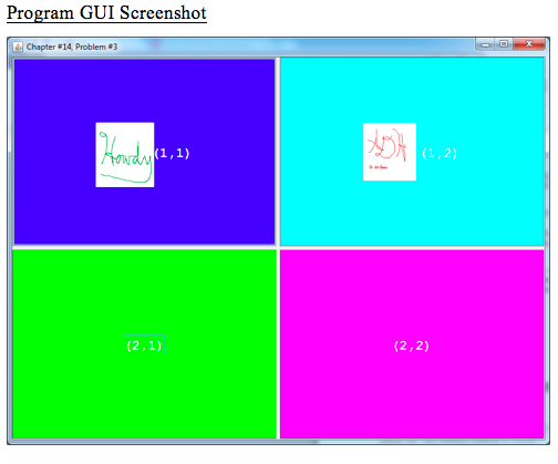Solved Problem Pick one or more Swing GUI | Chegg.com