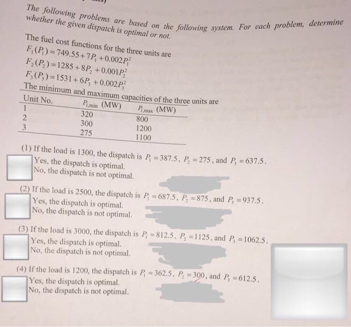 Solved The following problems are based on the following | Chegg.com