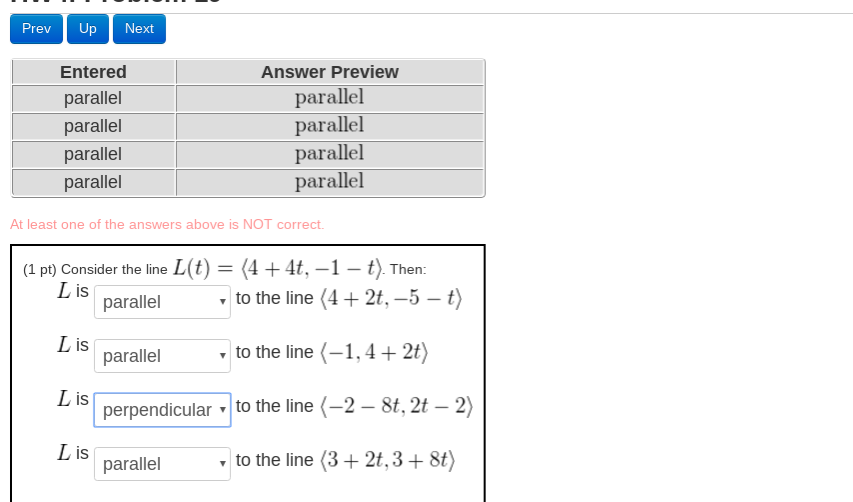 Solved Prev Up Next Entered parallel parallel parallel | Chegg.com