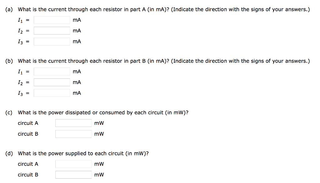 Solved Consider the circuits shown below. (Due to the nature | Chegg.com