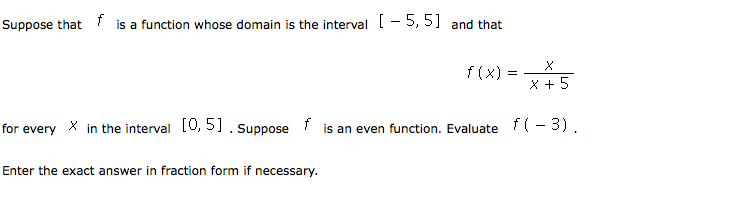 Solved Suppose That F Is A Function Whose Domain Is The 