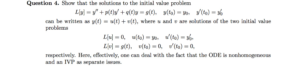 Solved Show that the solutions to the initial value problem | Chegg.com