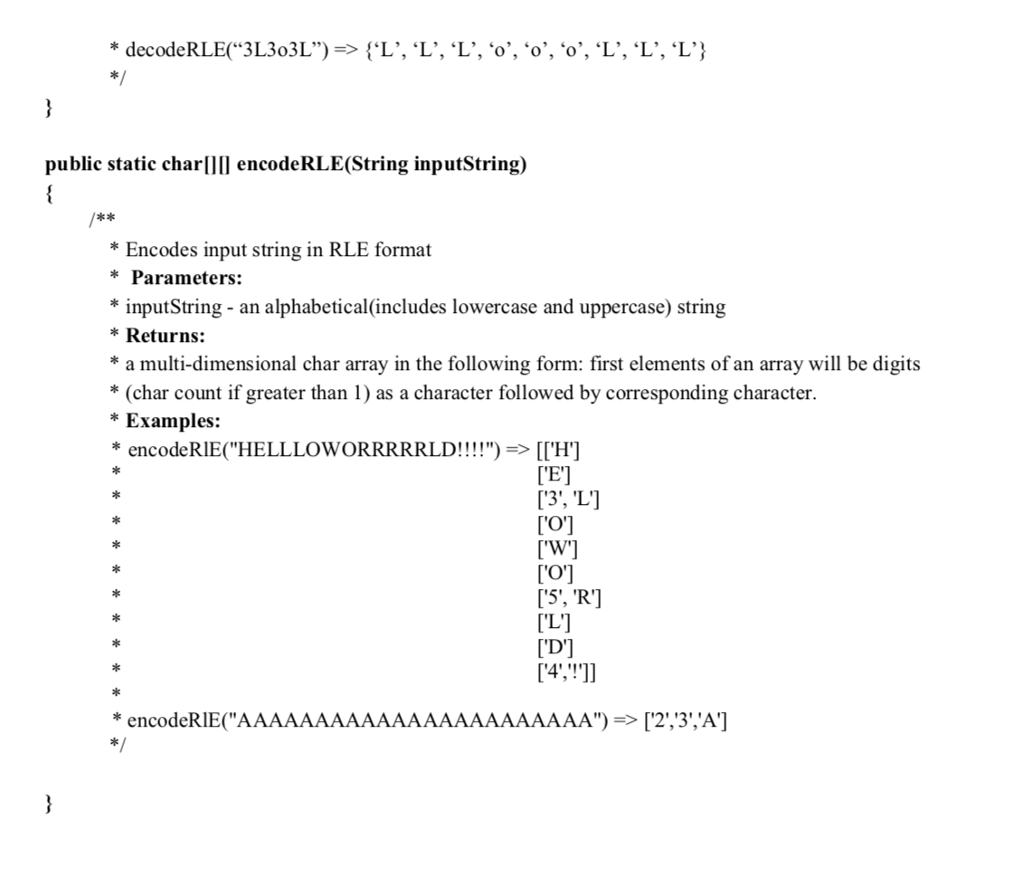 Solved Can someone help me write the code for this method, | Chegg.com