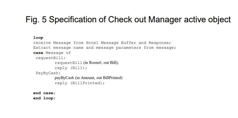 Fig. 3 message buffer and response connector | Chegg.com