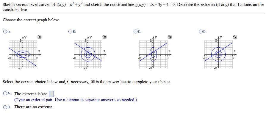 Solved Sketch several level curves of f(x,y) = x^2 + y^2 and | Chegg.com