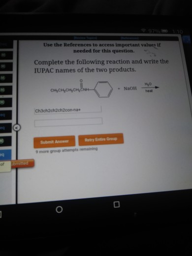 Solved Use the References to access important values if | Chegg.com