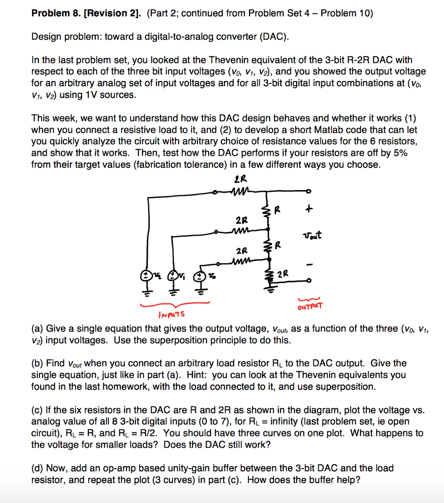 Solved Problem 8. [Revision 2]. (Part 2; continued from | Chegg.com