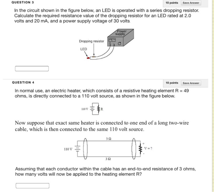 Solved In the circuit shown in the figure below, an LED is | Chegg.com