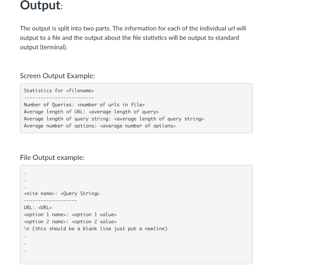 In this assignment you will be analyzing search | Chegg.com