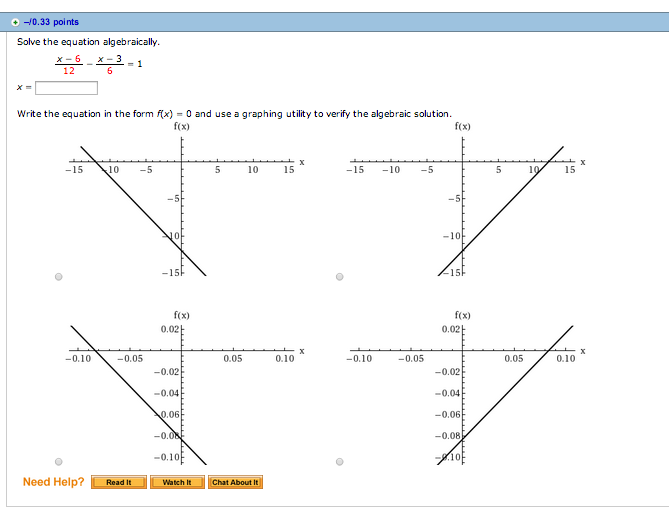 Solved Determine any point(s) of intersection algebraically. | Chegg.com