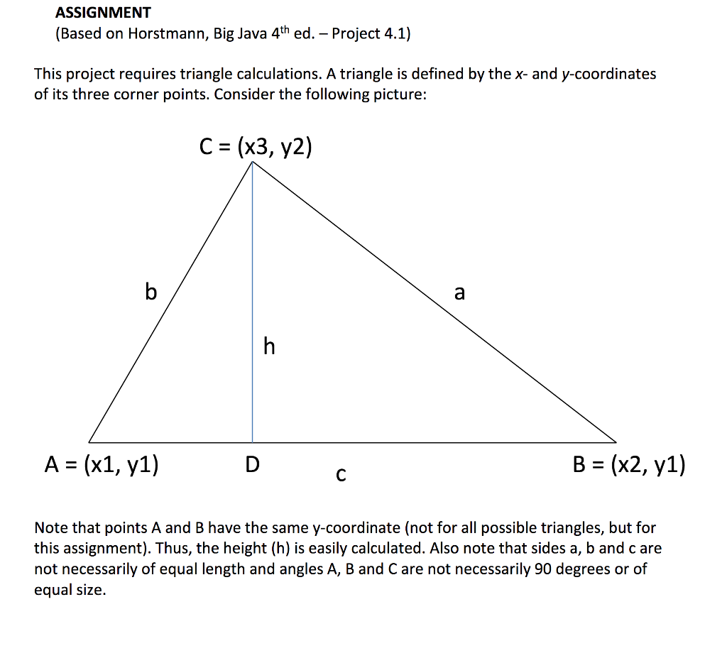 Solved ASSIGNMENT (Based on Horstmann, Big Java 4th ed. - | Chegg.com