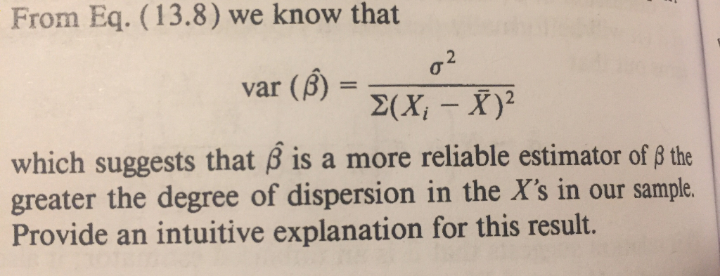Solved E(Xi X) | Chegg.com