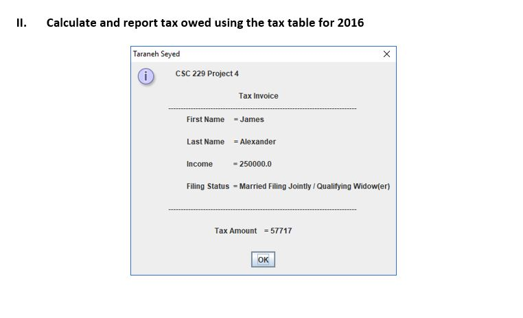 Develop an interactive java program using dialogs for | Chegg.com