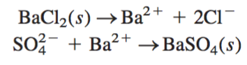 Solved A barium sulfate precipitation titration described at | Chegg.com