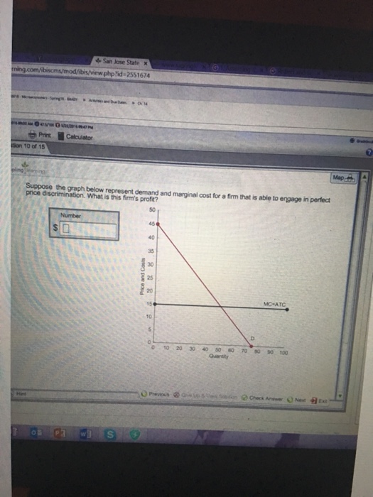 Solved Suppose the graph below represent demand and marginal | Chegg.com