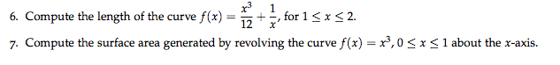 Solved Compute the length of the curve f(x) = x^3/12 + 1/x, | Chegg.com