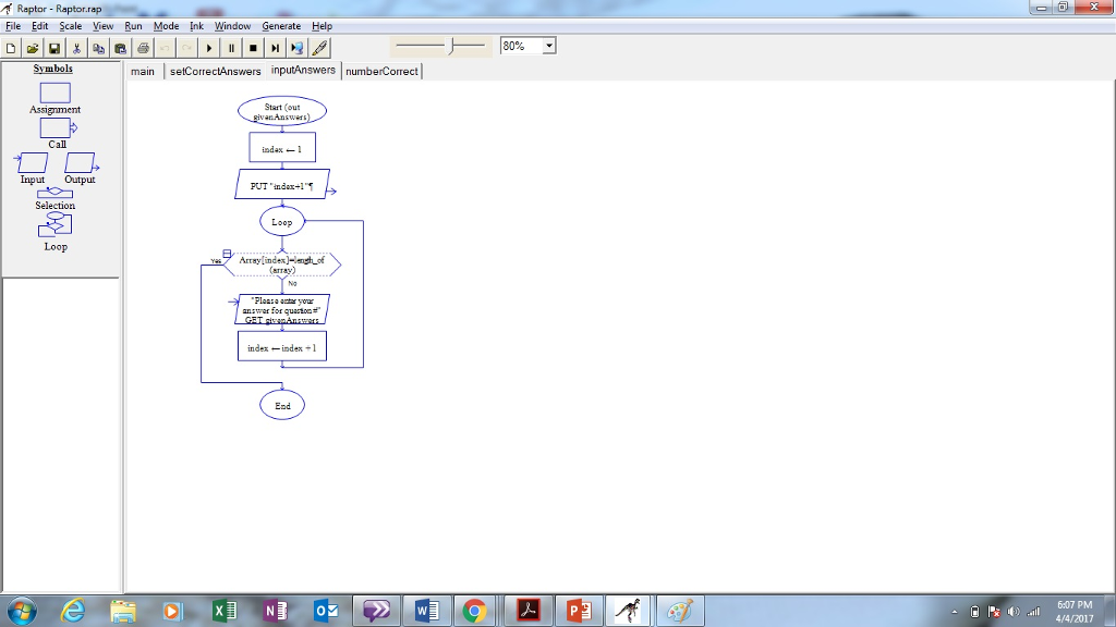 Help Please, I Need This Program In Raptor. I Will... | Chegg.com